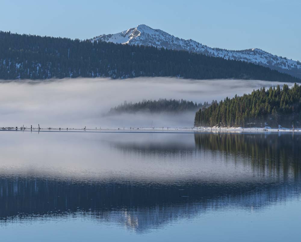 Misty Morning, McCall, Idaho