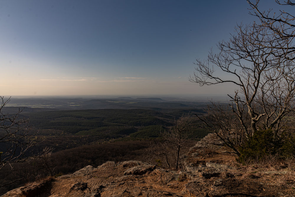 Signal Hill on Magazine Mountain, Arkansas