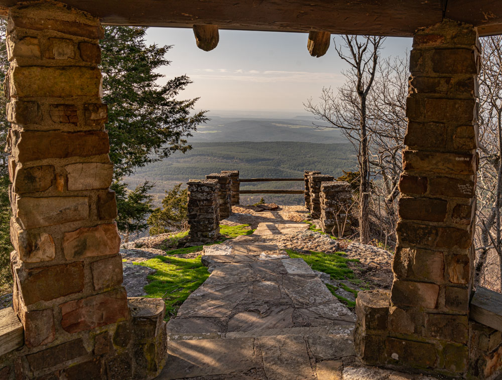 Signal Hill on Magazine Mountain, Arkansas